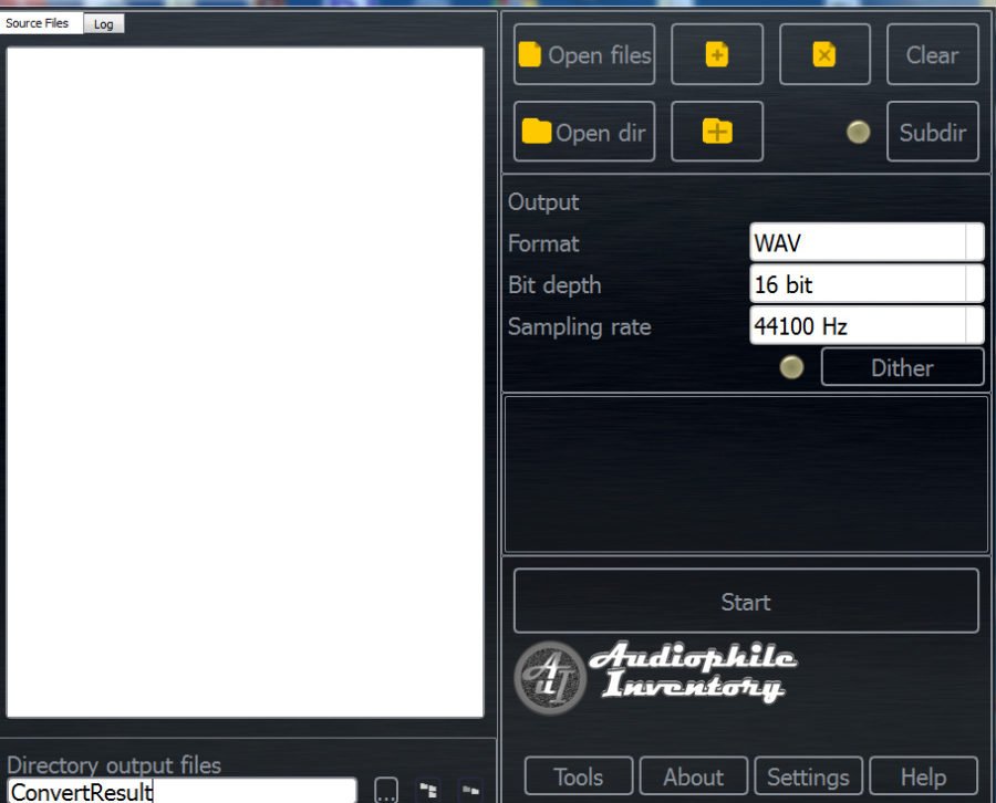 Audiophile Inventory AUI ConverteR 48x44 Professional Ripping and ...