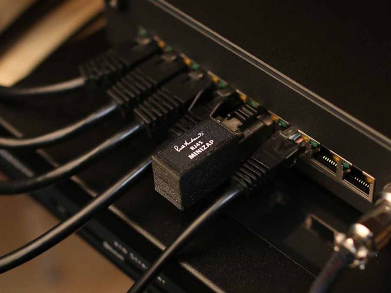 Russ Andrews RJ45 MiniZap | Hifi Pig