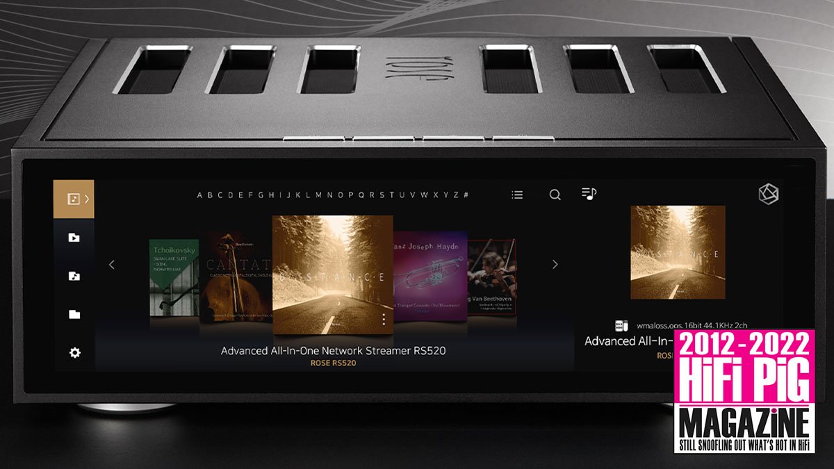 HiFi Rose RS520 All-In-One Network Audio Streamer | Hifi Pig