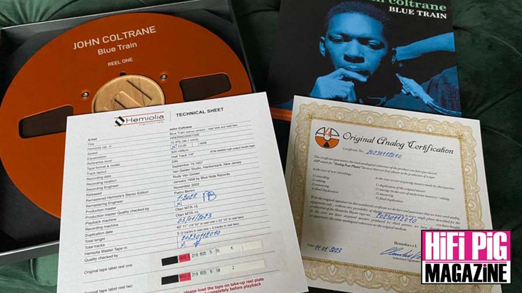 John Coltrane – Blue Train Reel-to-Reel Review | Hifi Pig
