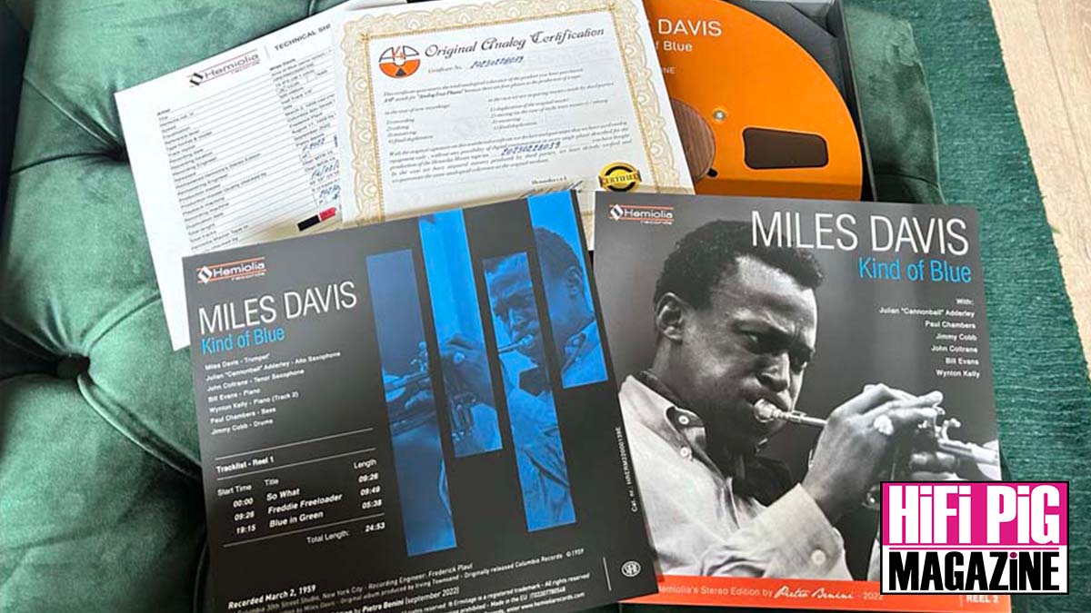 Miles Davis – Kind of Blue, Hemiolia Records, Reel to Reel – Hifi Pig