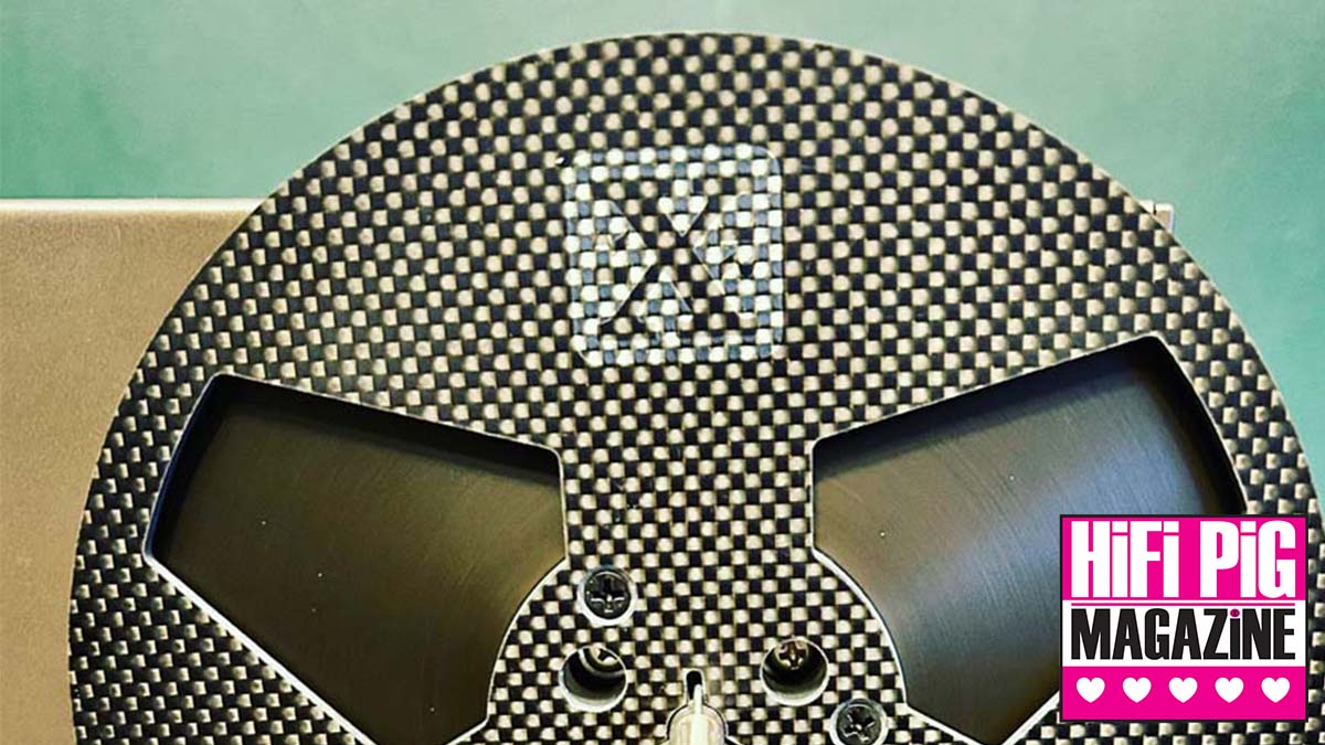 RX Reels – 7” Carbon Fibre Take-Up Reel | Hifi Pig