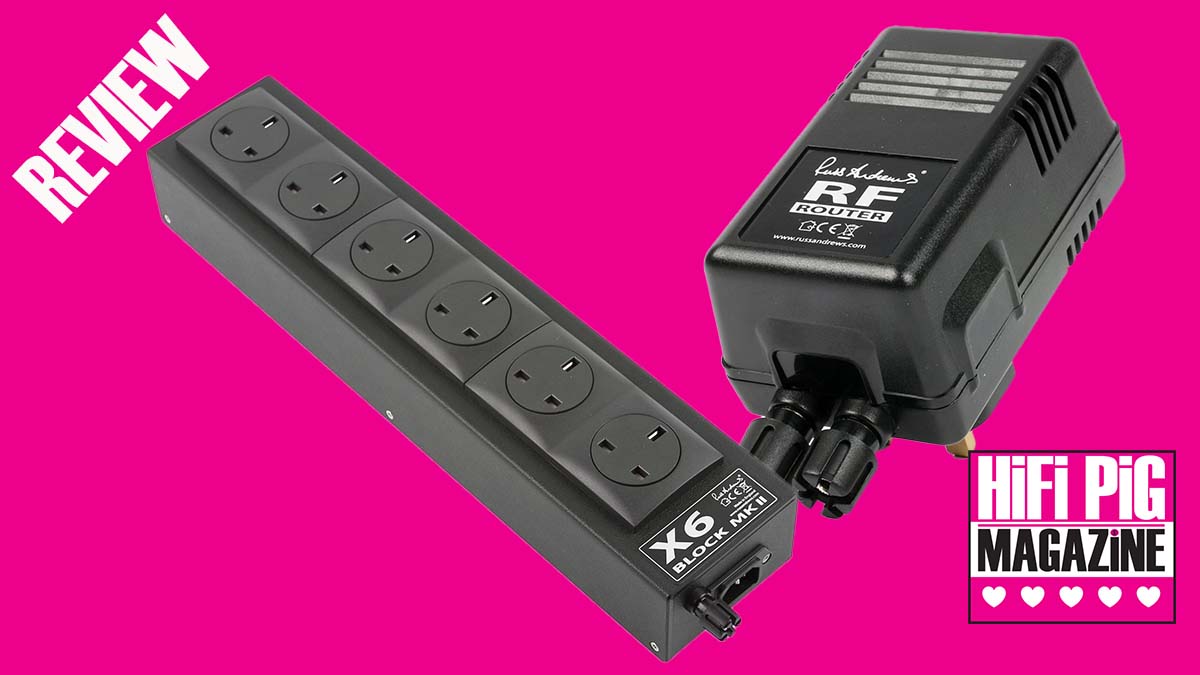Russ Andrews X6 Mains Block and plug-in RF Router | Hifi Pig