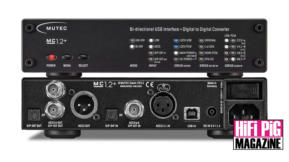 MUTEC MC1.2+ Digital To Digital Converter | Hifi Pig