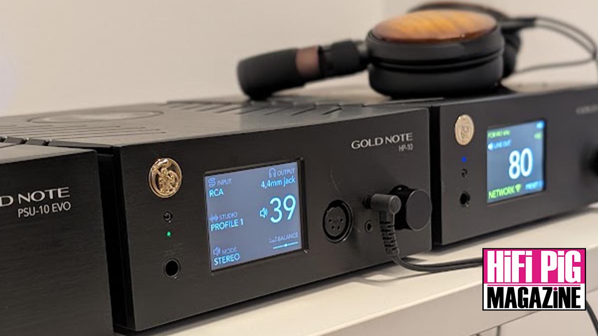 Gold Note HP-10 Headphone Amplifier | Hifi Pig