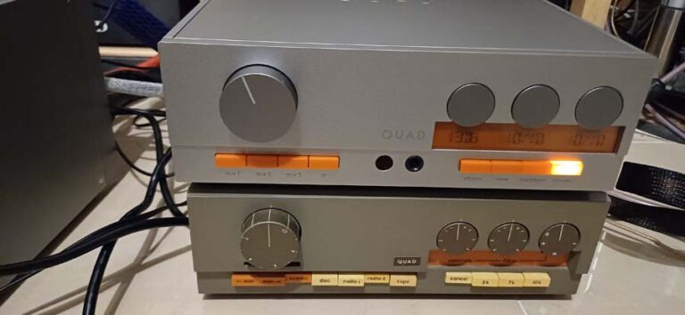 QUAD 33 Preamp And 303 Power Amp | Hifi Pig