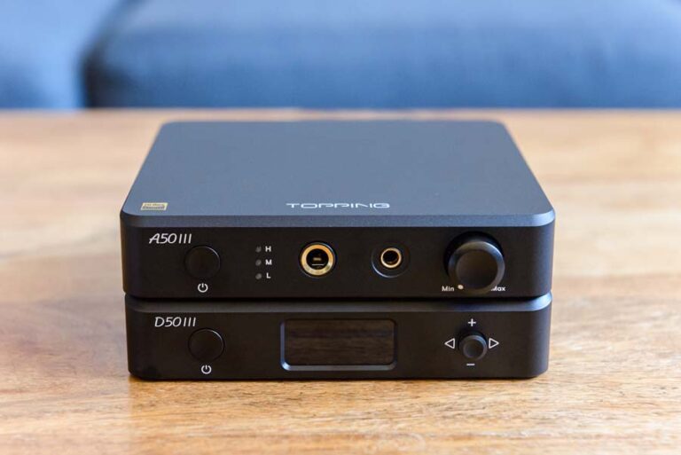 Topping A50 III Headphone Amp and D50 III DAC | Hifi Pig