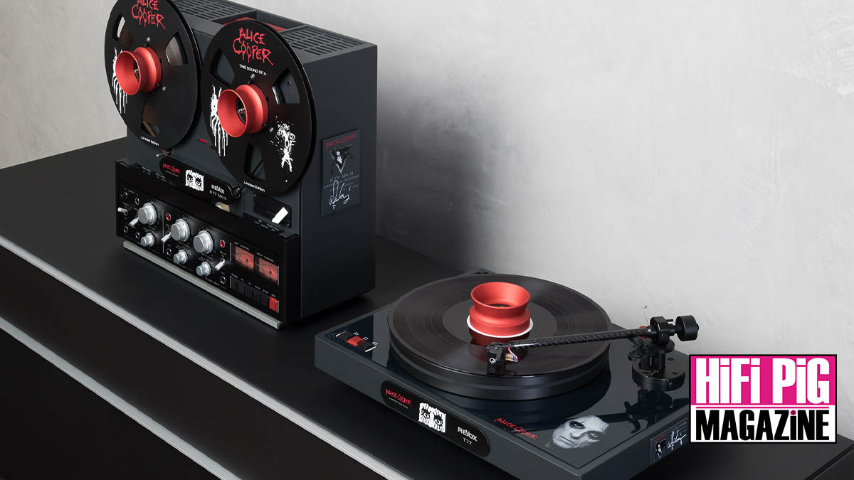 Alice Cooper Limited Edition Revox T77 Turntable And Revox B77 Mk III ...