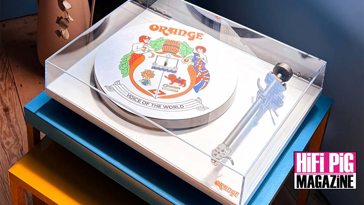 Orange O Turntable | Hifi Pig