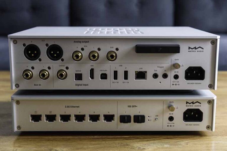 Matrix Audio TS-1 Streamer & SS-1 Network Switch – Hifi Pig