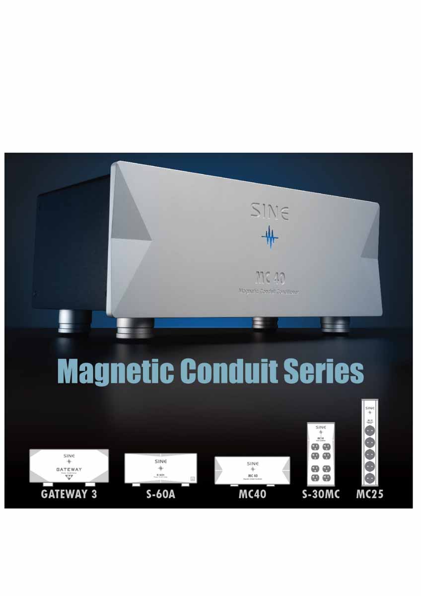 SINE Magnetic Conduit Series Power Conditioners | Hifi Pig